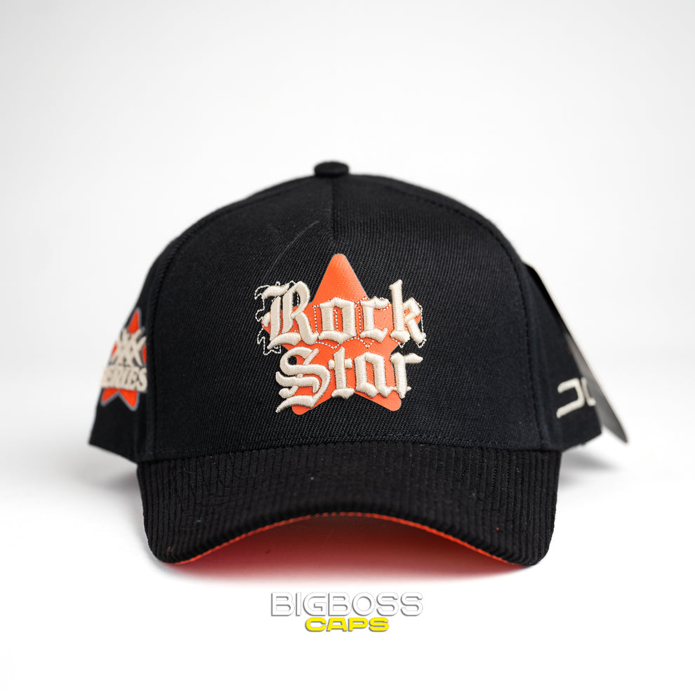 JC HATS - ROCK STAR BLACK – Bigboss Caps